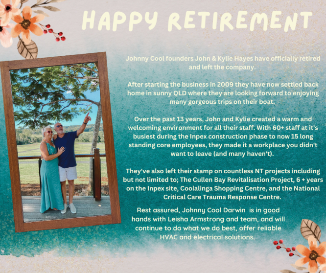 Johnny Cool | Air Conditioning, Electrical Specialists in Darwin NT